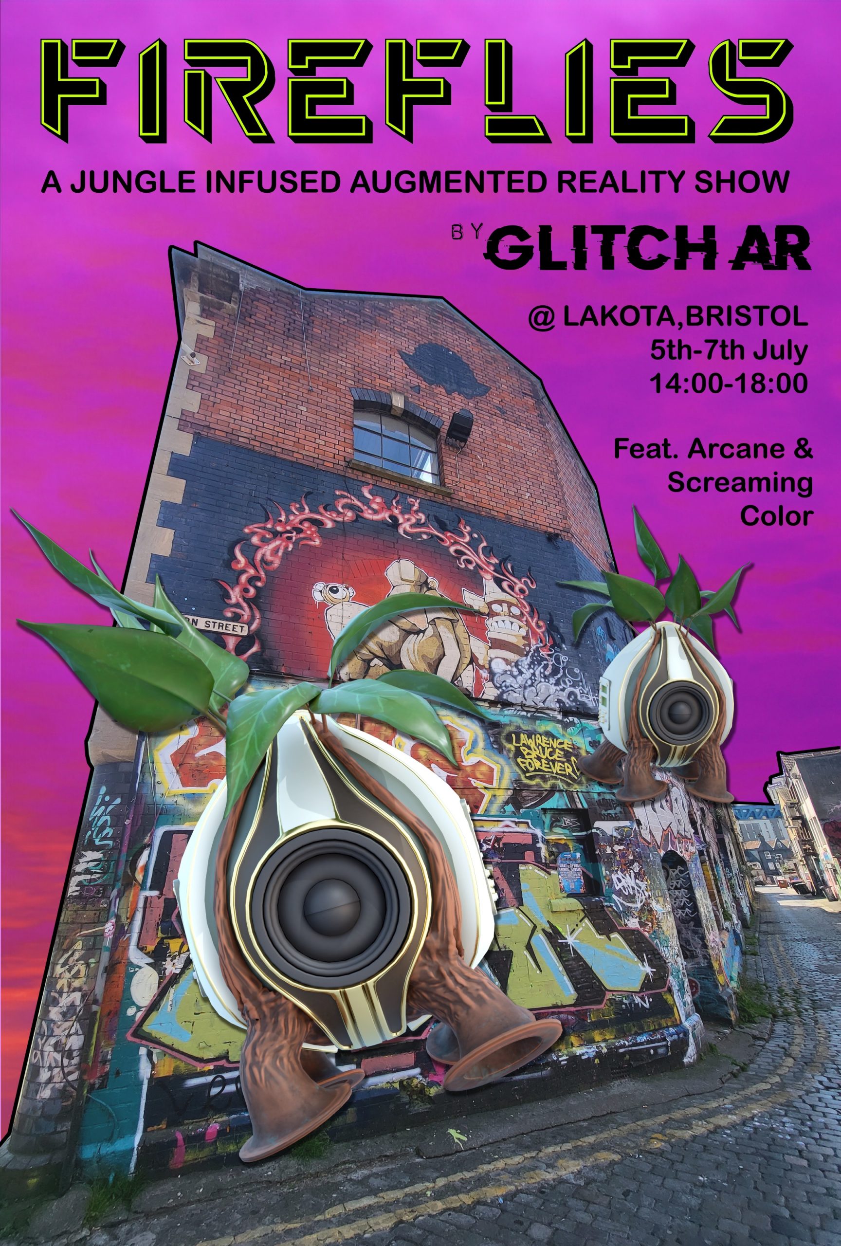 Playable City Sandbox: Fireflies, A Glitch by Screaming Color and ...